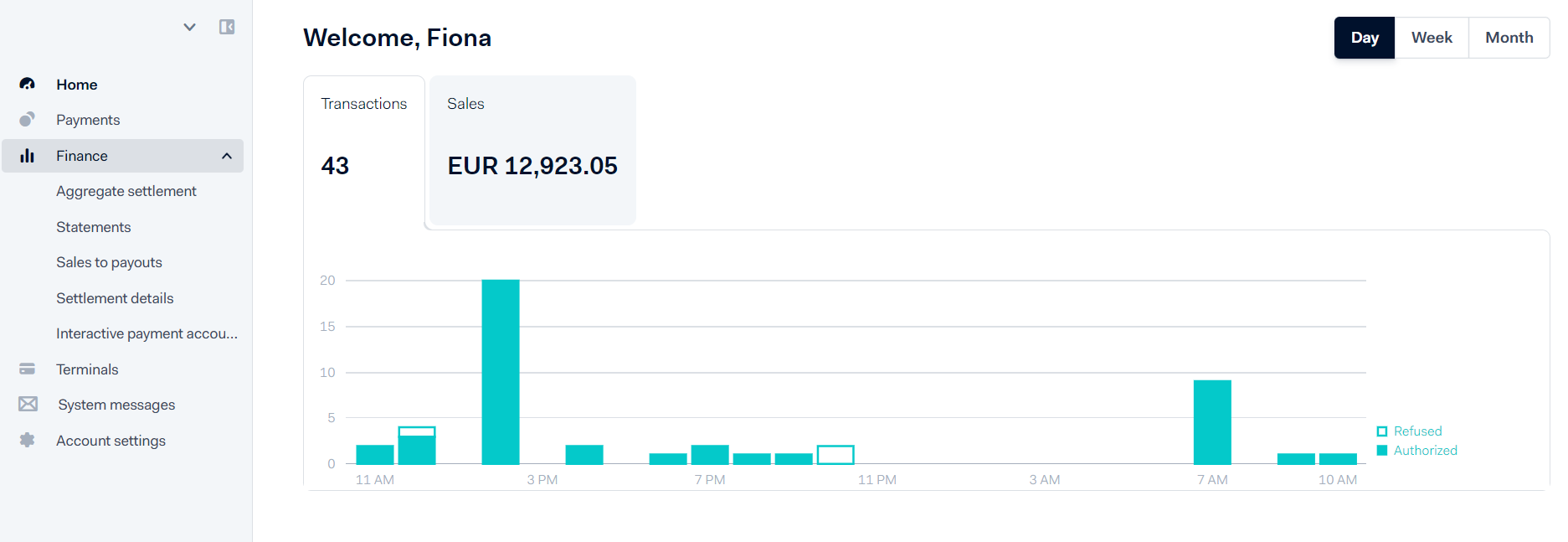 How to check my Adyen account